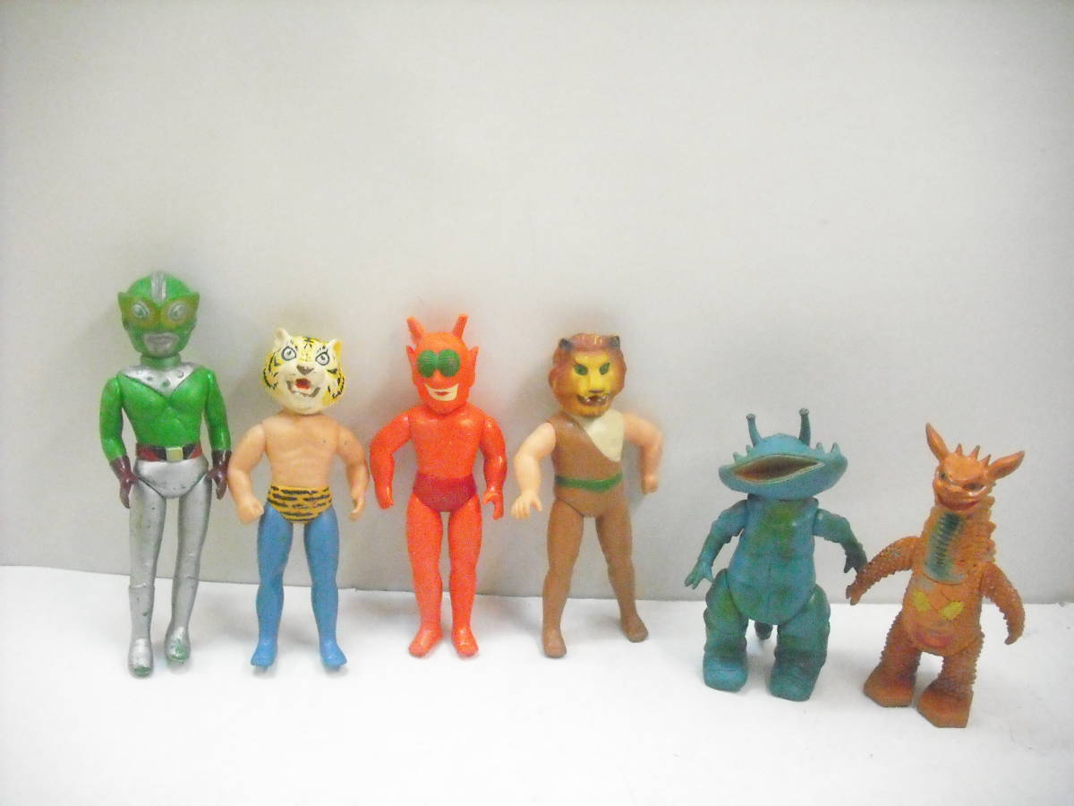 C4319 マルサン カネゴン ブルマァク ギャングなど レトロソフビ人形 まとめ売り 変形 傷汚れ強い 現状渡し ジャンク(ソフビ)｜売買されたオークション情報、yahooの商品情報を ...