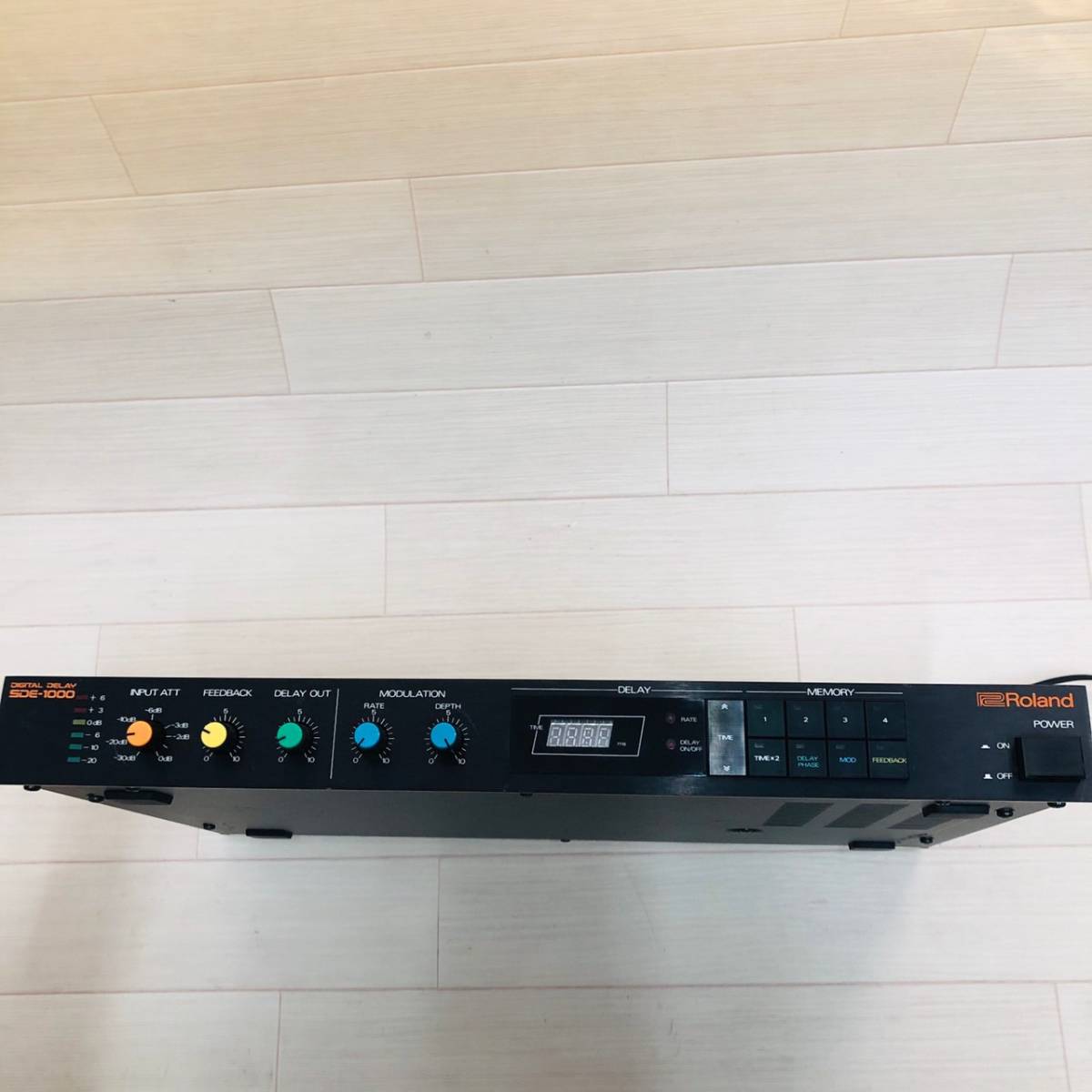 Roland Digital Delay SDE-1000 説明書付き デジタルディレイ ローランド エフェクター 音響機材 オーディオ機器 ...