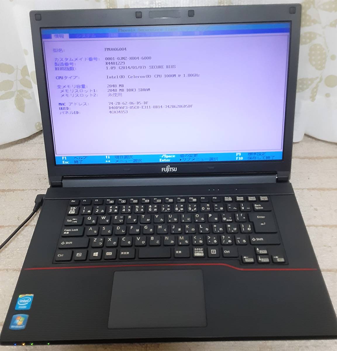 富士通LIFEBOOK A553 H 2GB 320GB 無線LAN 本体のみ(15インチ～)｜売買されたオークション情報、yahooの商品 ...
