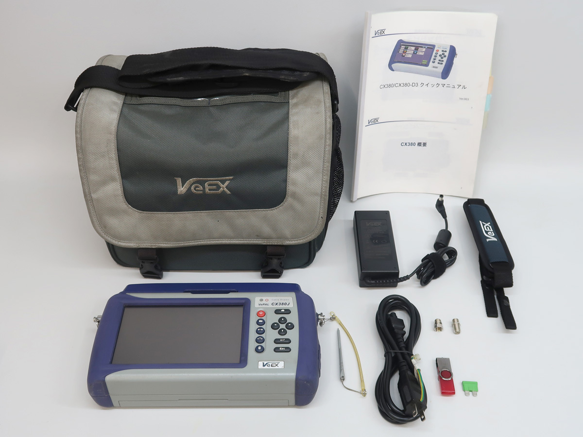 AK35870 VeEX VePAL CX380J CATVアナライザ 品(その他)｜売買されたオークション情報、yahooの商品情報を ...