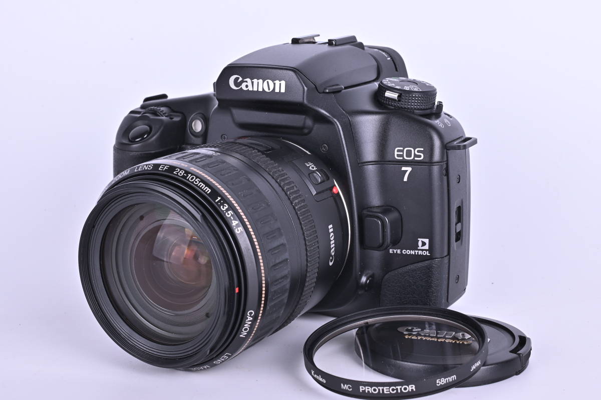 C4-0826 Canon キヤノン EOS 7 EF 28-105mm f/3.5-4.5 USM 一眼レフ オートフォーカス(キヤノン ...