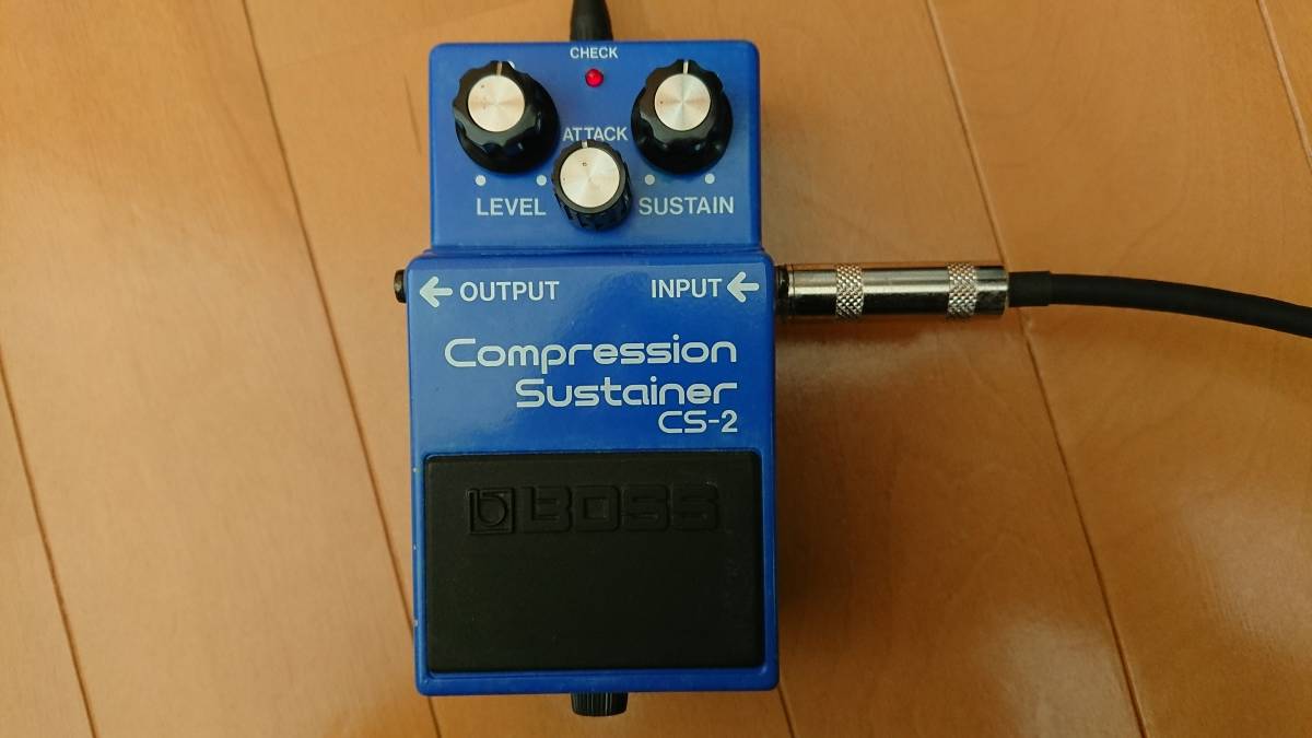 BOSS COMPRESSION SUSTAINER CS-2 / BOOWY 布袋 /(エレキギター)｜売買されたオークション情報、yahooの商品情報をアーカイブ公開 - オークファン ...