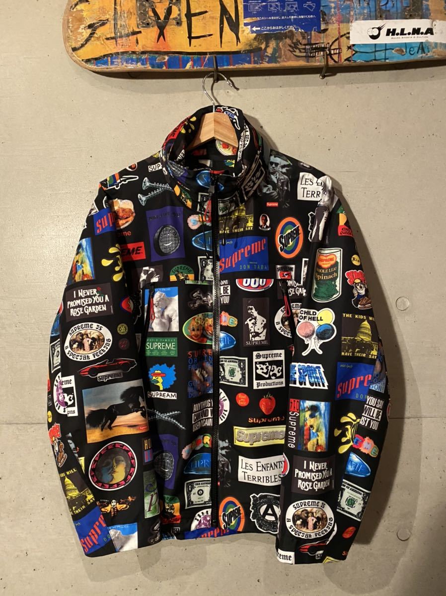 Supreme GORE-TEX Stickers Shell Jacket シュプリーム ゴアテックス ステッカーズ シェル ジャケット S ...