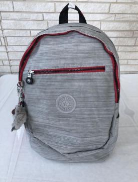 キプリング kipling バックパック リュックサック k15016 CLAS CHALLENGER タイシルク風 グレー 夏には最適 ...