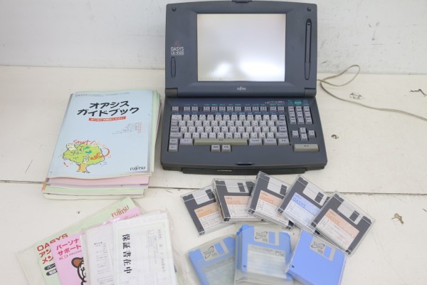 FUJITSU 富士通 ワープロ OASYS オアシス LX-4500 通電OK 0405(ワープロ専用機)｜売買されたオークション情報 ...