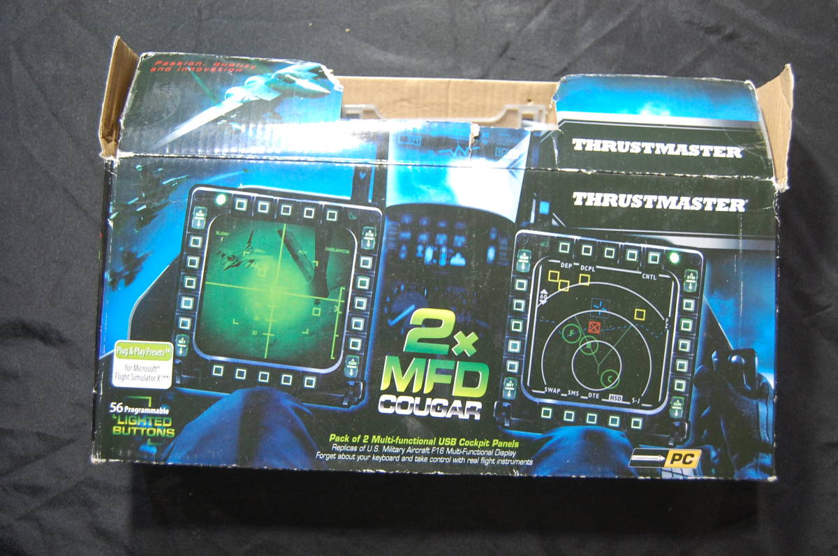 Thrustmaster 2×MFD Cougar/MFDクーガー F-16/ディスプレイ(フライトシミュレーション)｜売買されたオークション ...