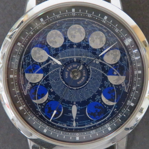 CITIZEN シチズン ASTRODEA アストロデア AST85-1002 メンズ腕時計 クォーツ CAL-4P85 現状渡し 新月齢 ...