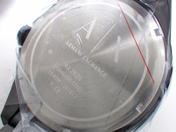品 アルマーニ エクスチェンジ A/X DREXLER AX2620 クォーツ QZ 腕時計 メンズ ARMANI EXCHANGE ...