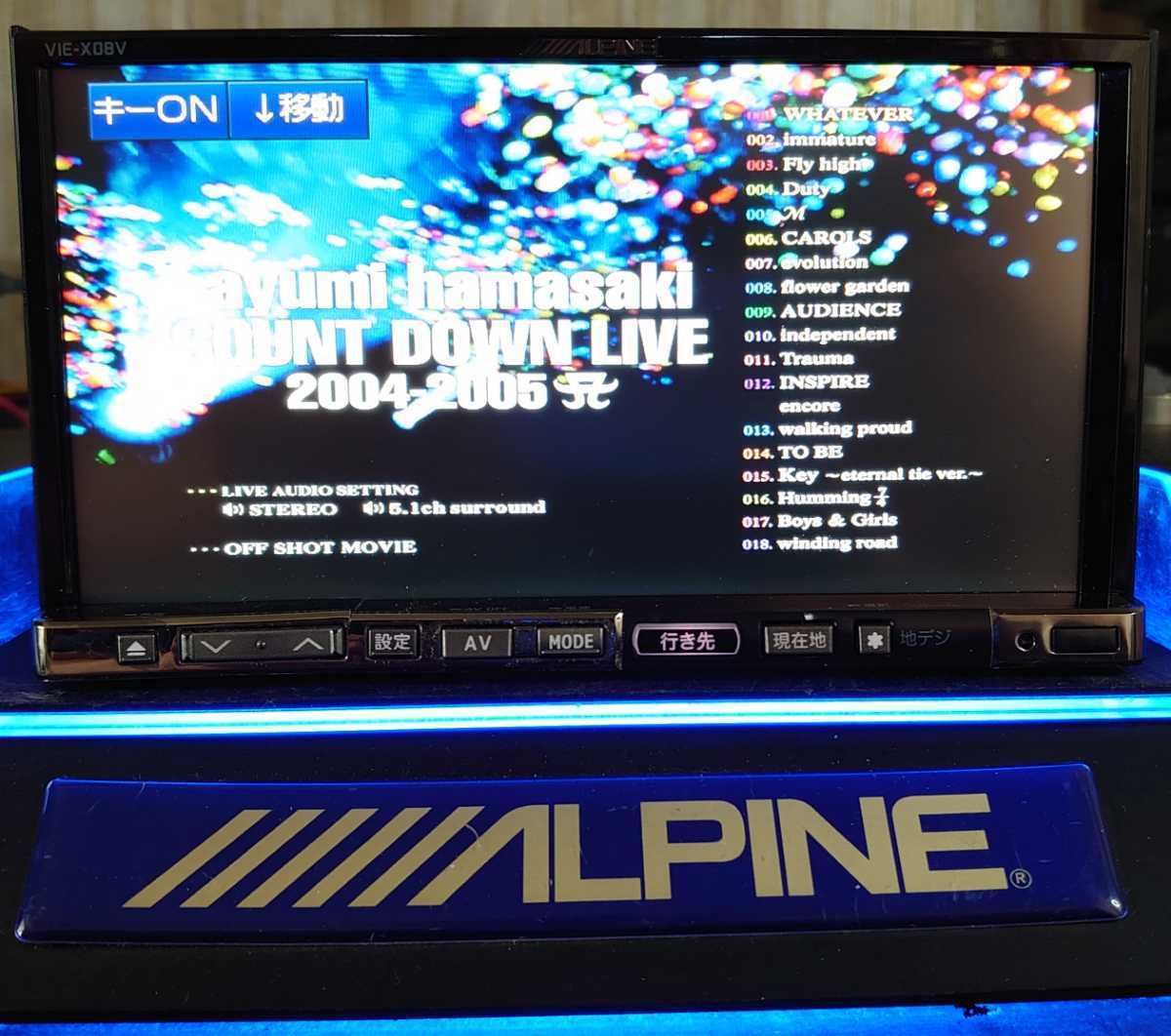 ALPINE 訳あり ジャンク HDDナビ VIE-X08V Bluetooth 音楽再生 スマホ iPhone CD録音 DVD 地デジ ウォークマン接続可能 LED液晶(HDDナビ)｜売買 ...