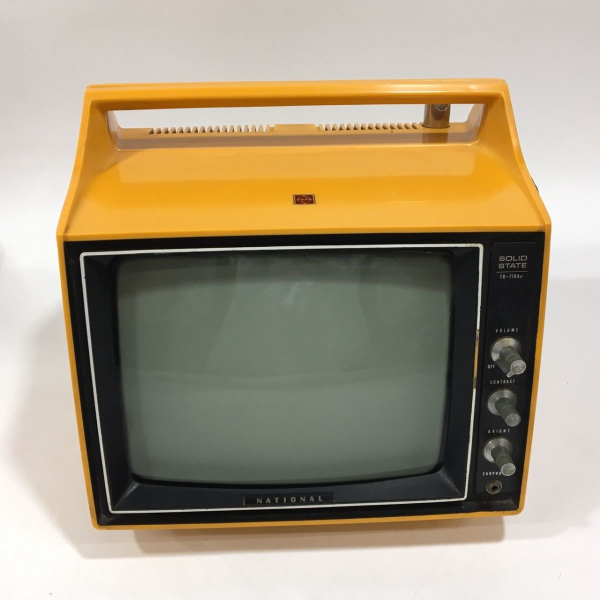 現状品 昭和レトロ NATIONAL トランジスタテレビ TR-710Ac ナショナル C2701(電化製品)｜売買されたオークション情報 ...