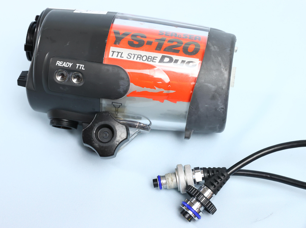 SEA&SEA YS-120 TTL STROBE DUO ストロボ デュオ ケーブルセット(スキューバダイビング)｜売買されたオークション ...
