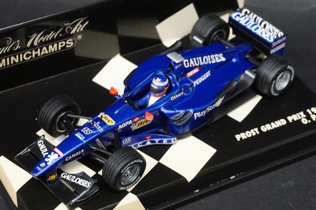 PMA ミニチャンプス 1/43 PROST PEUGEOT プロスト プジョー AP02 GP O.パニス 1999 #18 GAULOISES仕様 430990018(レーシングカー ...