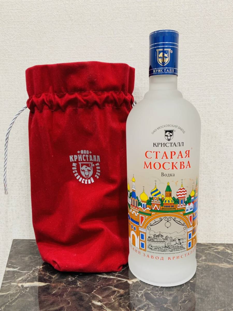 KY15.4 1円 未開栓 ロシア産 ウォッカ CTAPAR MOCKBA BOAKA お酒 750ml アルコール度数40度(ウォッカ ...