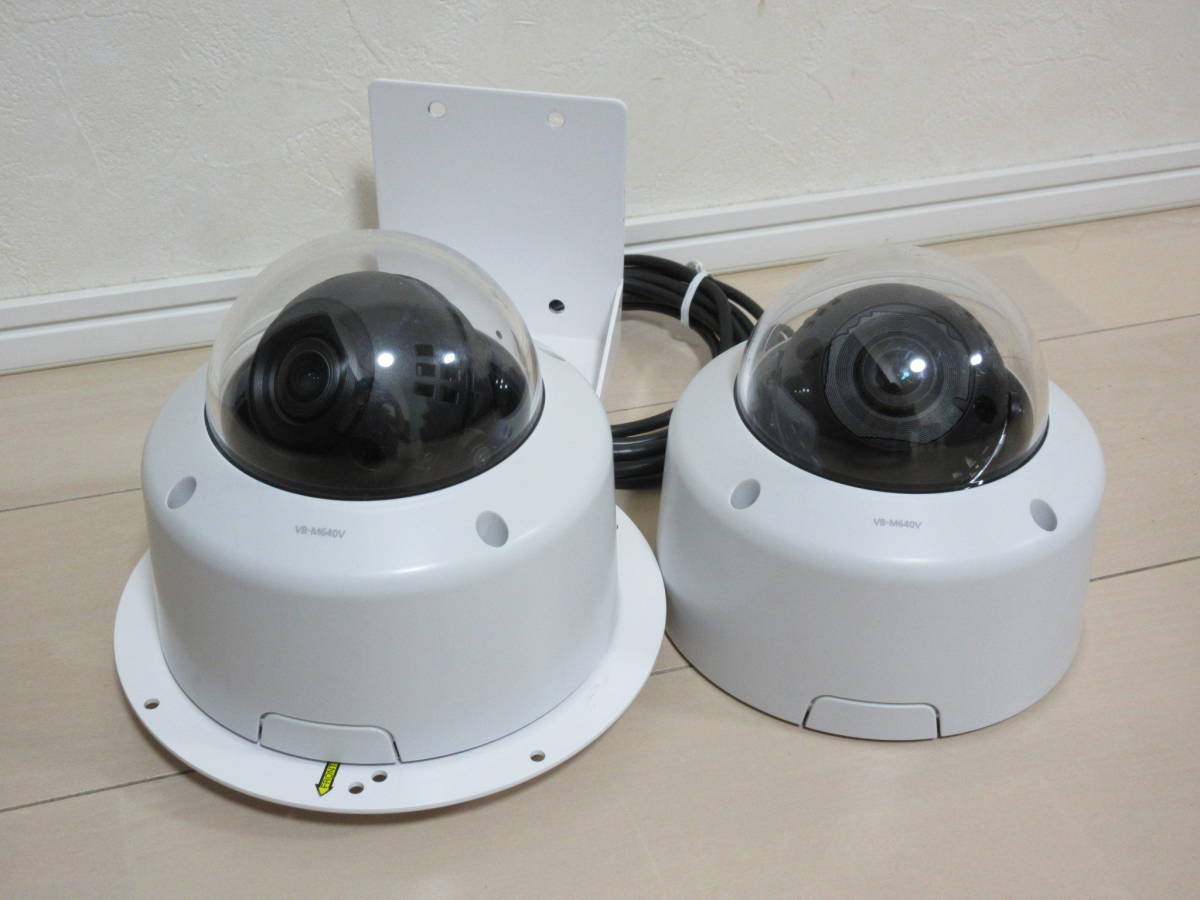 Canon キャノン ネットワークカメラ VB-M640V 2台セット(防犯カメラ)｜売買されたオークション情報、yahooの商品情報をアーカイブ公開 - オークファン（aucfan.com）