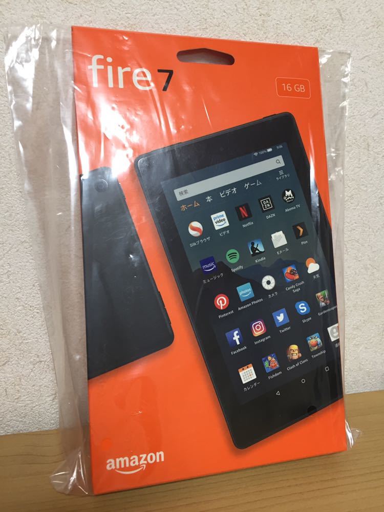 / Amazon Fire 7 タブレット ブラック 16GB(本体)｜売買されたオークション情報、yahooの商品情報をアーカイブ公開 ...
