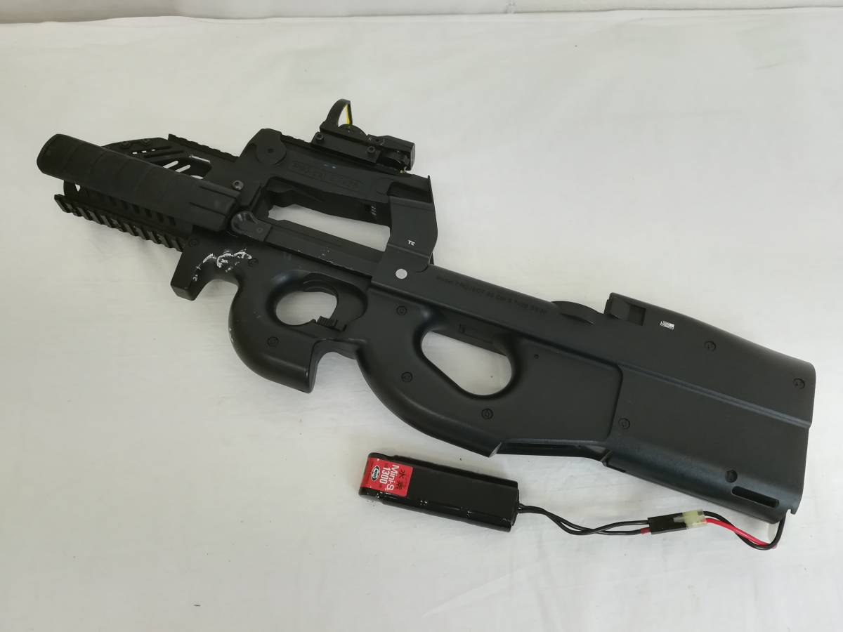 OM42 TOKYO MARUI 東京マルイ P90ベース 電動ガン MODEL PROJECT 90 cal 5.7×28 SS90 欠品 ...