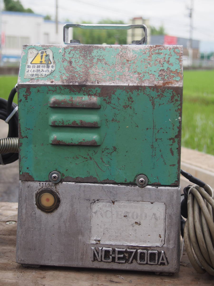 NISHIDA 西田 NC-E700A 超高圧電動油圧ポンプ 電動工具 100V ジャンク ②(ポンプ)｜売買されたオークション情報、yahooの商品情報をアーカイブ公開 - オークファン ...
