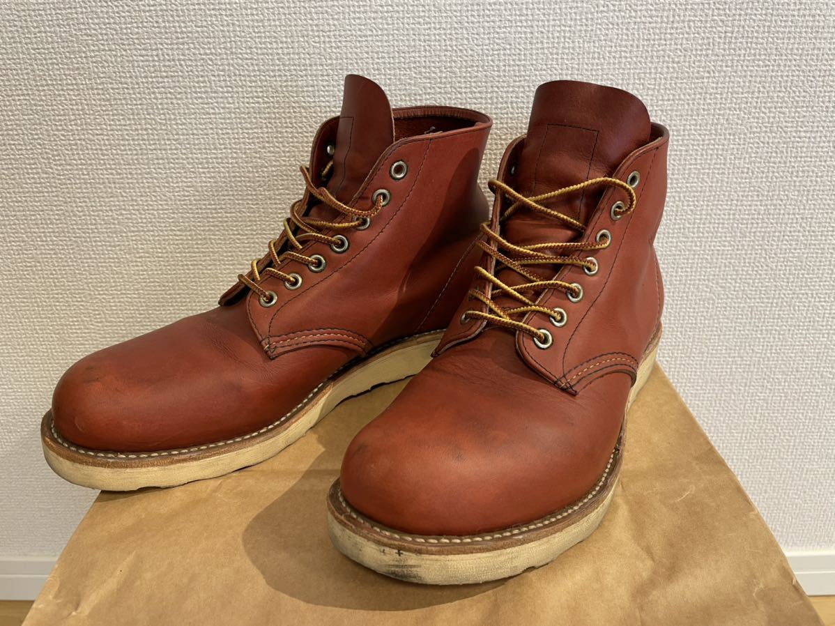 RED WING 8166 プレーントゥ レッドウィング 26.5cm(8.5インチ)｜売買されたオークション情報、yahooの商品情報をアーカイブ公開 - オークファン（aucfan.com）