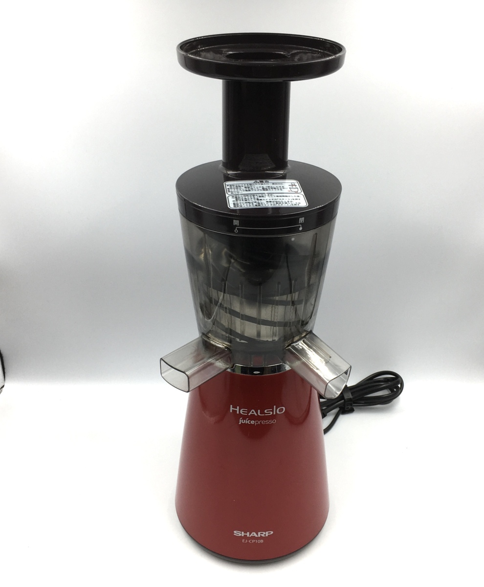 SHARP シャープ HEALSIO EJ-CP10B スロージューサー ヘルシオ ジュースプレッソ リユース 2014年製 付属品欠品あり(ジューサー)｜売買されたオークション情報 ...