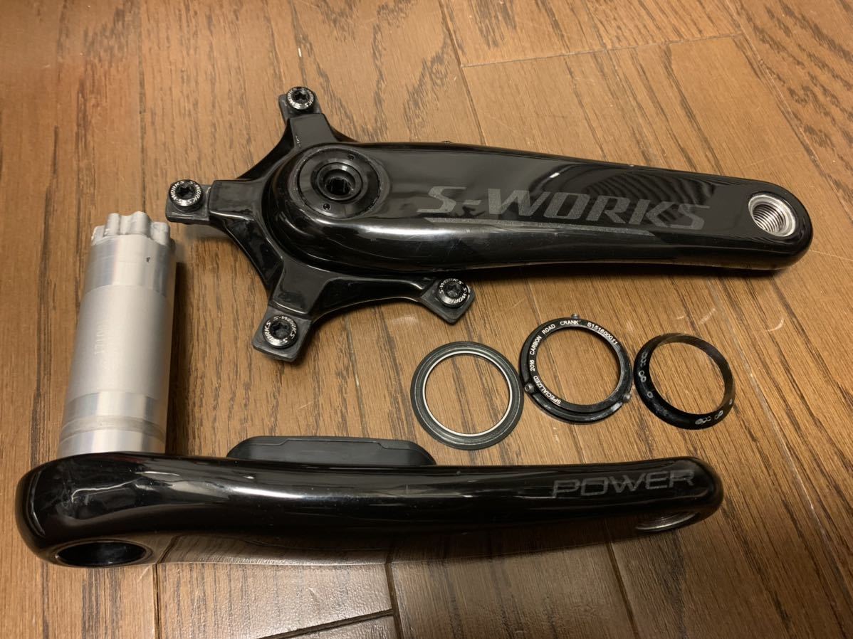 SPECIALIZED S-WORKS POWER CRANKS DUAL 165mm(クランク)｜売買されたオークション情報、yahooの ...
