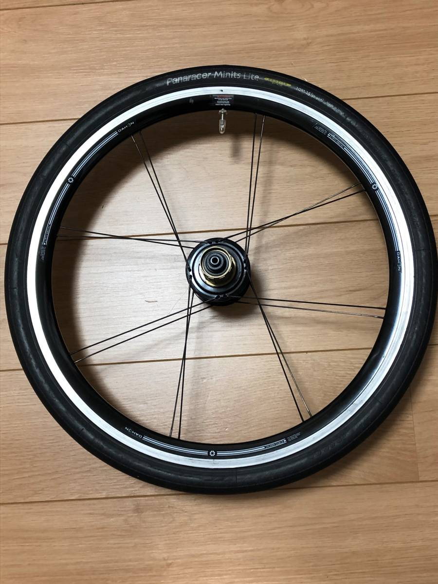 DAHON ダホン DAHON PRO WHEEL 20インチ リア ETRTO:406 シマノ11SPEED対応 ブラック タイヤ付き 走行 ...