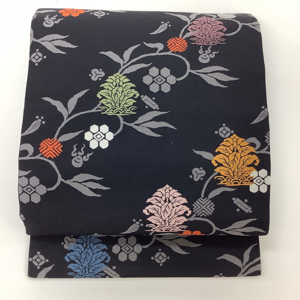 きものcocon 西陣織名古屋帯 証紙有 長さ355/幅31/正絹/黒系 8-16-3O-1019-o(仕立て上がり)｜売買されたオークション情報、yahooの商品情報をアーカイブ公開 ...