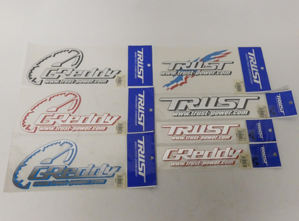 TRUST GReddy トラスト グレッディ ステッカー 7種セット(ステッカー、デカール)｜売買されたオークション情報、yahooの商品 ...