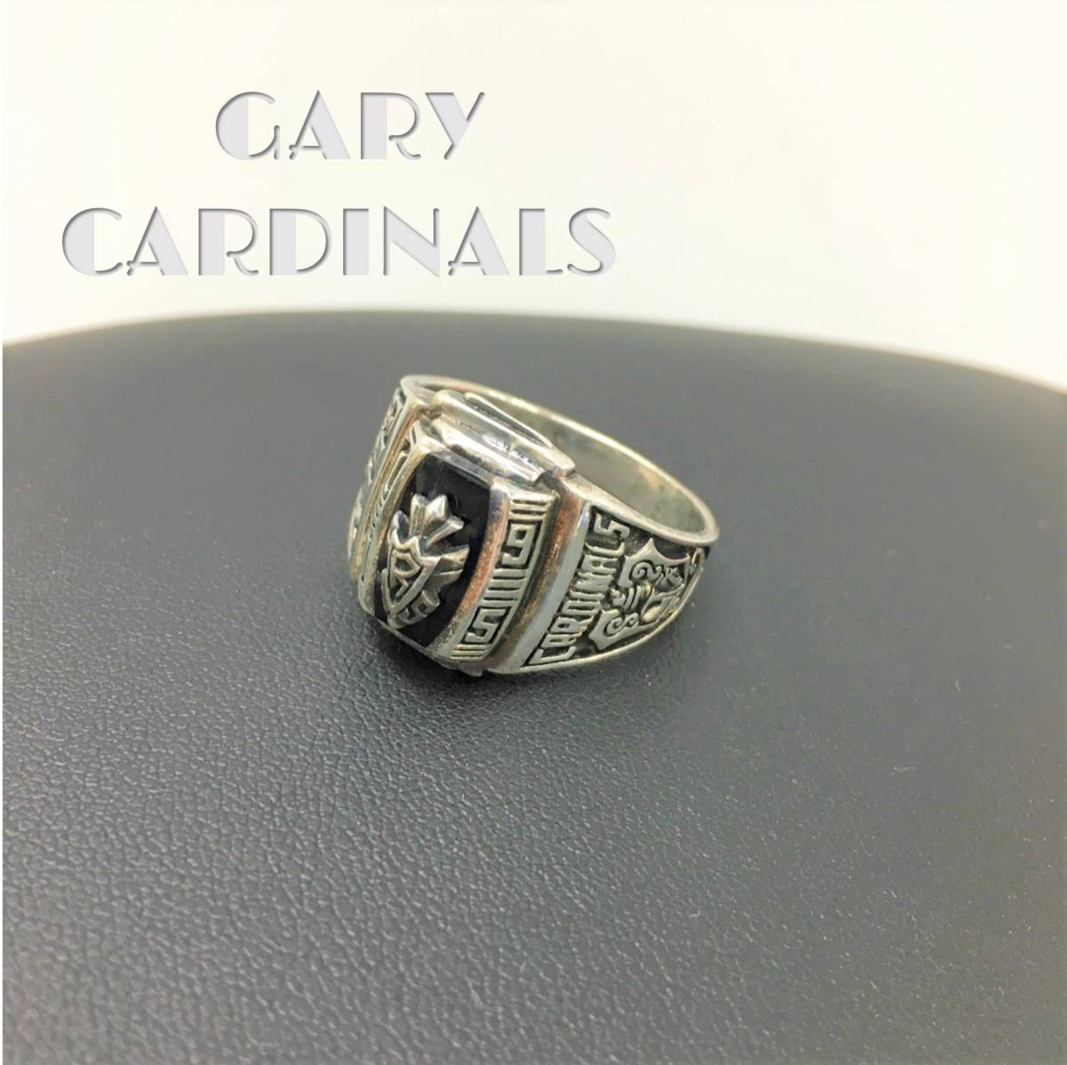 KZ3217 GARY CARDINALS 925シルバー カレッジリング 27号 ゲイリーカディナルス(25号～)｜売買されたオークション ...