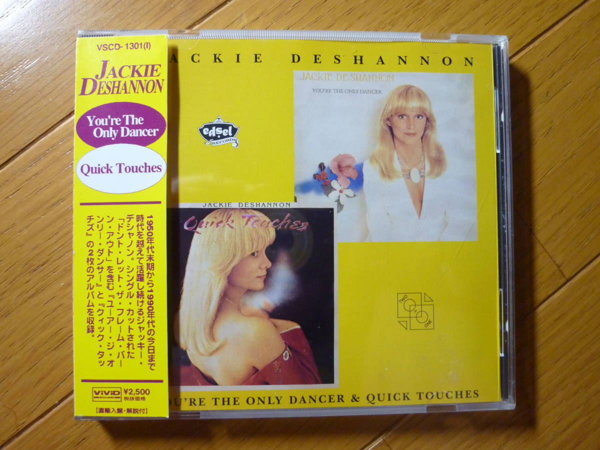 JACKIE DESHANNON/ジャッキー デ シャノン/ the Only Dancer/Quick Touches/2on1cd(その他)｜売買されたオークション情報、yahooの商品 ...