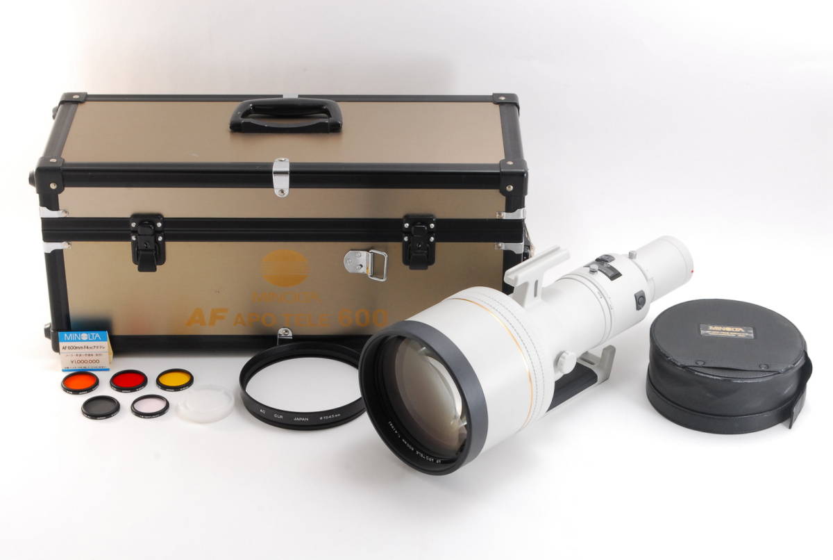 MINOLTA ミノルタ HIGH SPEED AF APO TELE 600mm F4G 2150-Y148(ソニー、ミノルタ)｜売買された ...