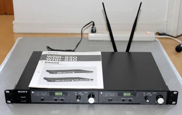 SONY WRR-840 ソニーワイヤレスレシーバー受信機アンテナセット5(レコーディング、PA機器)｜売買されたオークション情報、yahoo ...