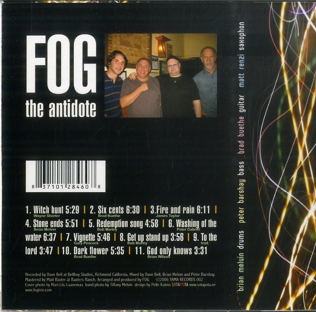 D00085467/CD/FOG The Antidote 2006年 US盤 紙ジャケ仕様 フュージョン(フュージョン)｜売買された ...