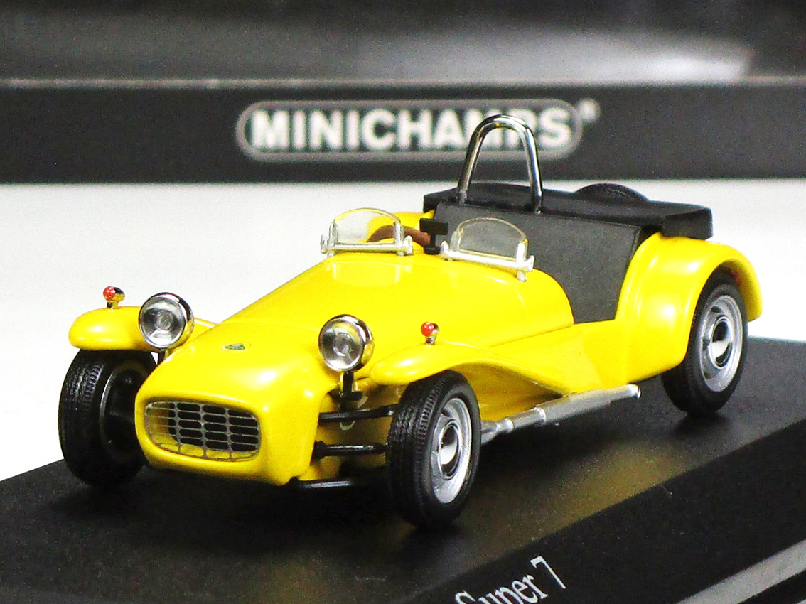 PMA ロータス・スーパー7 イエロー 1/43｜自動車