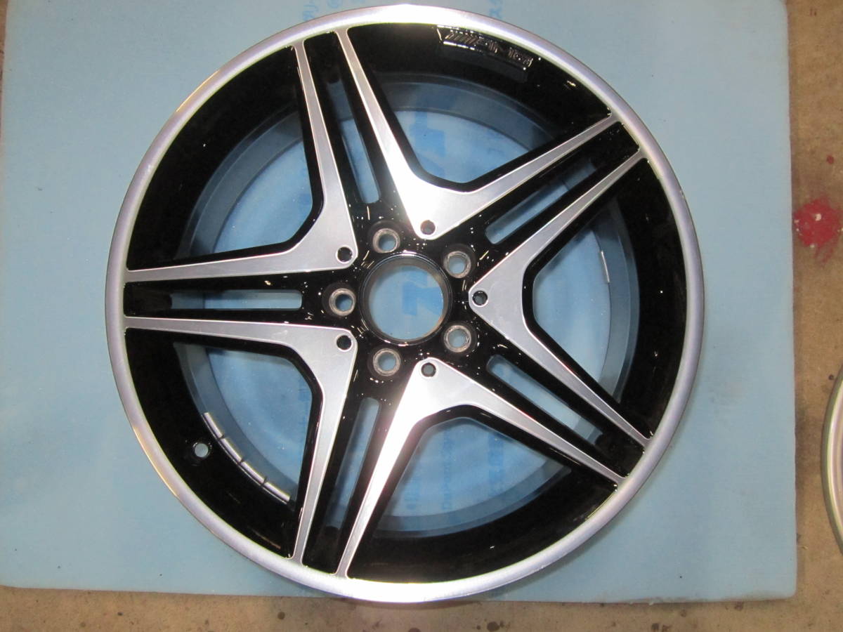 1本のみ AMG ベンツ純正 アルミホイール ベンツ Aクラス W176 18×7.5J 112/5H ET52 1764010302(5穴 ...