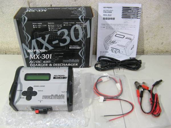 KO PROPO AC/DC 4in1 充電器&放電器 MX-301(バッテリー、充電器)｜売買されたオークション情報、yahooの商品情報を ...