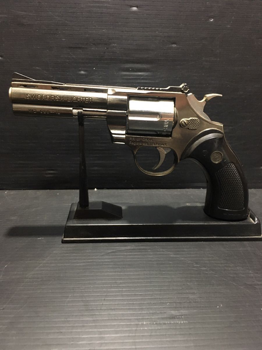 SWORDFISH Revolver ライター 台座付 WZ 020-12 拳銃 GUN 喫煙具 リボルバー 動作未確認(ガスライター)｜売買 ...