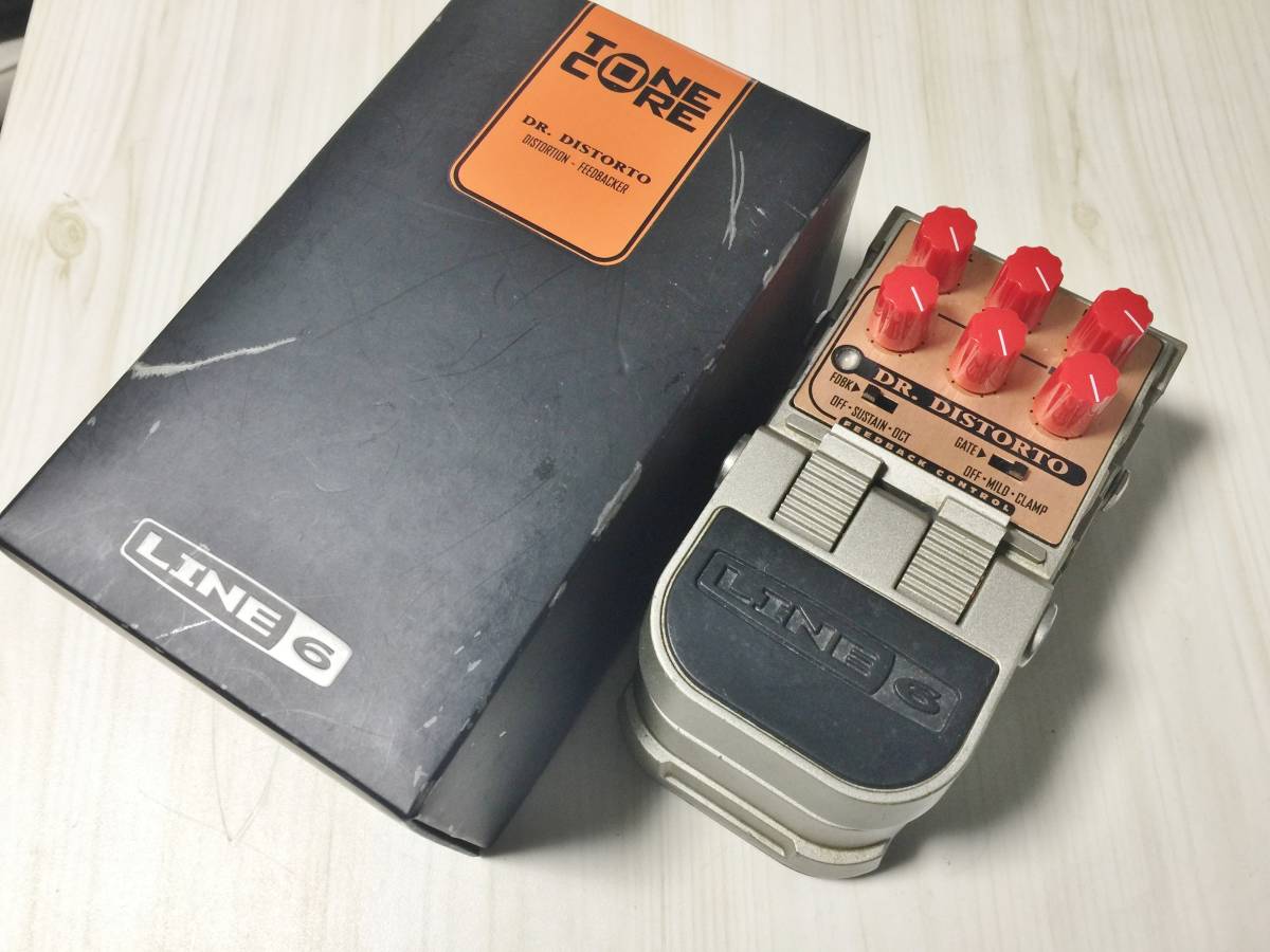 LINE6 DR.DISTORTO フィードバック ディストーション(ディストーション)｜売買されたオークション情報、yahooの商品情報をアーカイブ公開 - オークファン（aucfan.com）