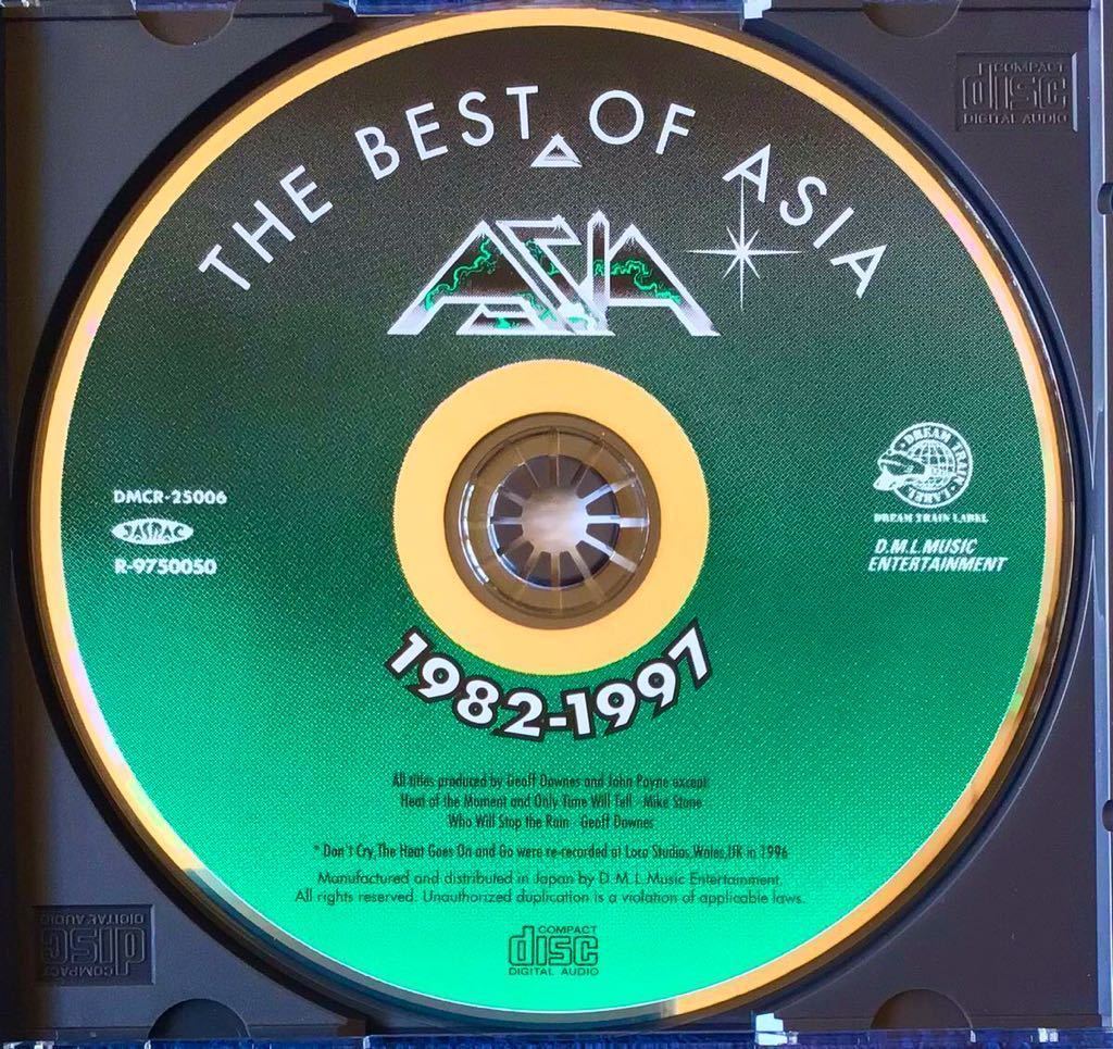 '97年 エイジア ASIA / ザ ベスト オブ エイジア アンソロジー1982-1997 THE BEST OF ASIA-ANTHOLOGY 1982-1997 ジョン ウェットン ...