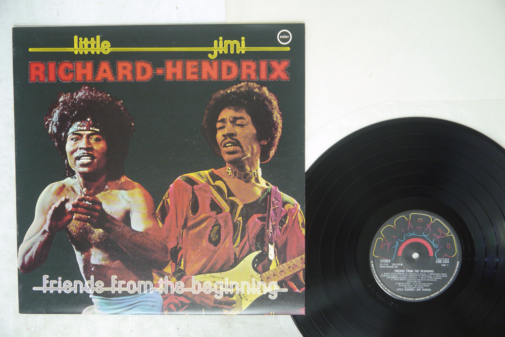 米 LITTLE RICHARD & JIMI HENDRIX/FRIENDS FROM THE BEGINNING/EMBER EMB ...