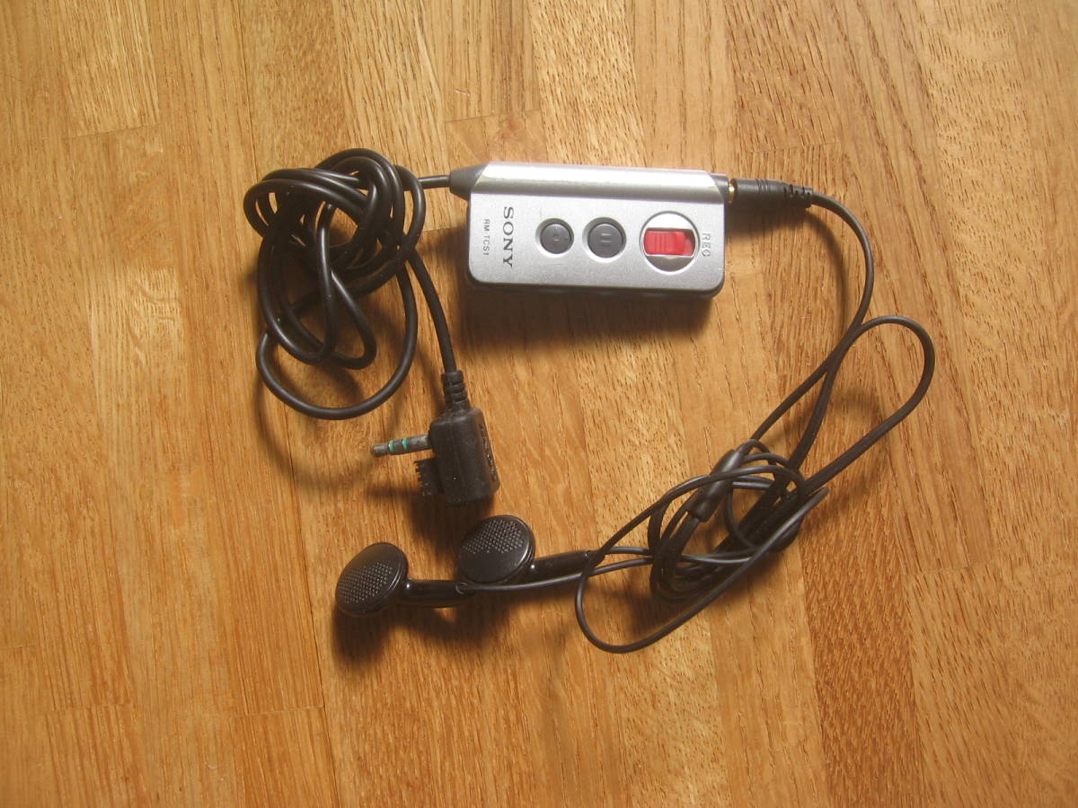 リモコン RM-TCS1 イヤホン付き SONY カセットレコーダーTCS-100用(その他)｜売買されたオークション情報、yahooの商品 ...