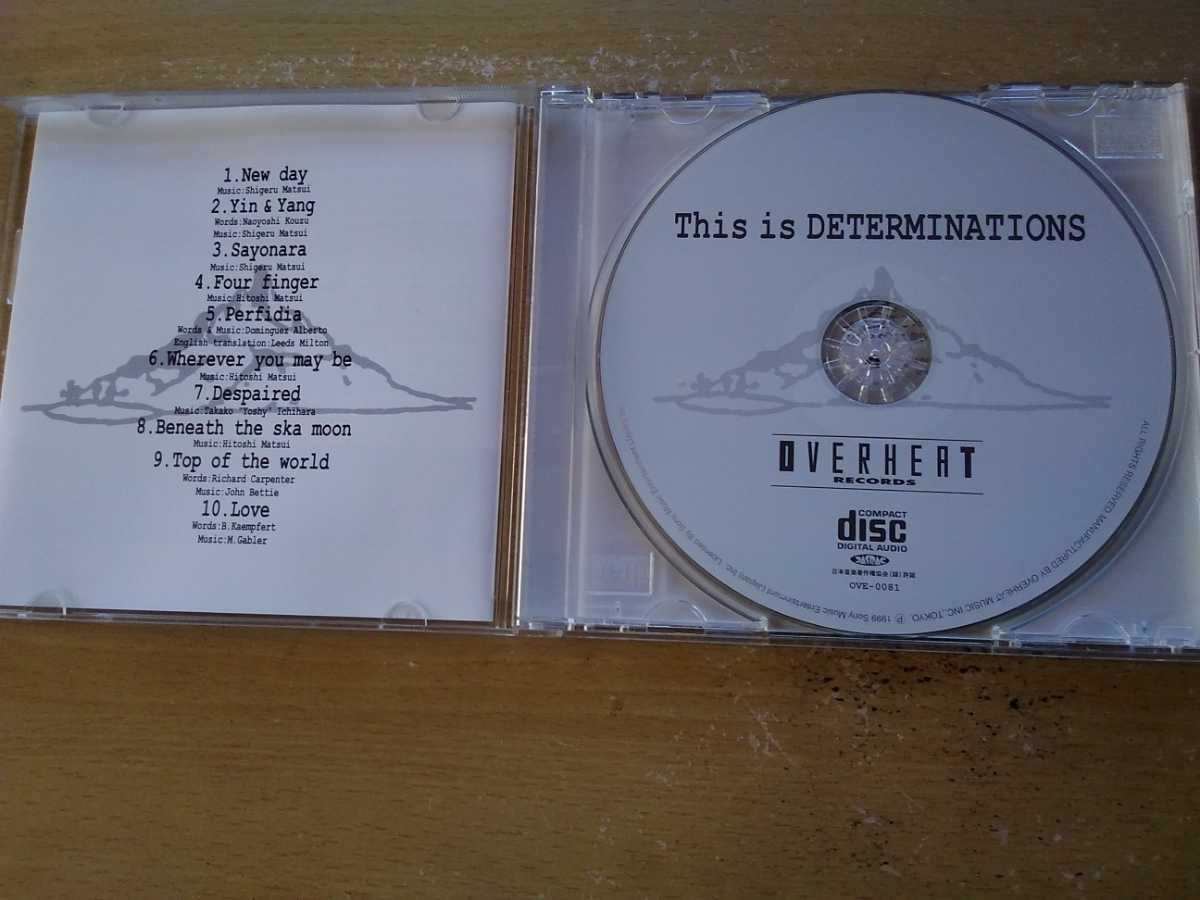デタミネーションズ DETERMINATIONS/This Is Determinations 全10曲 スカフレイムス The SKA FLAMES(スカ)｜売買されたオークション情報 ...