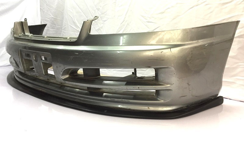 Stage21 /黒塗装済み/ビス付属 ER34/HR34/ENR34 スカイライン GT用FRP製エアロフロントリップスポイラー D ...