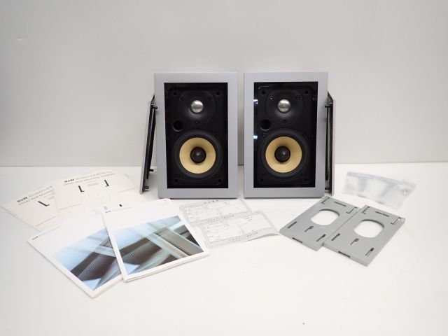 B&W/Bowers&Wilkins バウワース＆ウィルキンスフラットパネルスピーカー FPM2 ペア 説明書付き ∩ 633A4-2(B&W ...