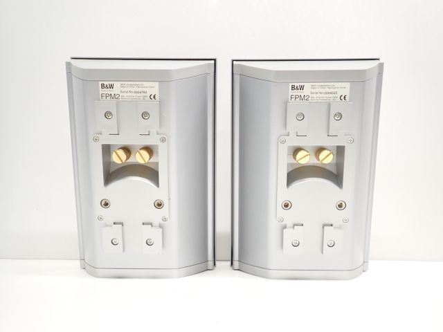B&W/Bowers&Wilkins バウワース＆ウィルキンスフラットパネルスピーカー FPM2 ペア 説明書付き ∩ 633A4-2(B&W ...