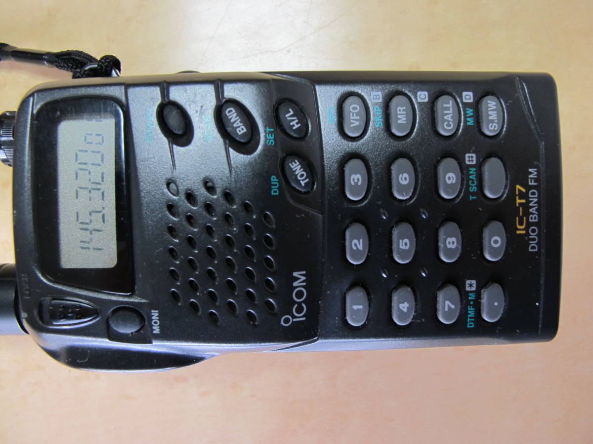 アイコムIC-T7動作品サービス品付送料共｜アマチュア無線