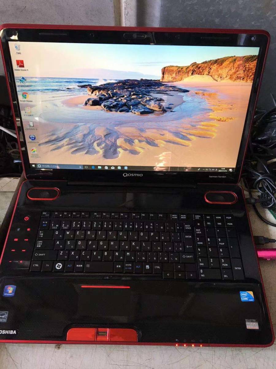 東芝 Qosmio GXW/70LW CPU: i5-430M 2.26GHz メモリー4GB HDD:320GB BD-REドライブ搭載 ...