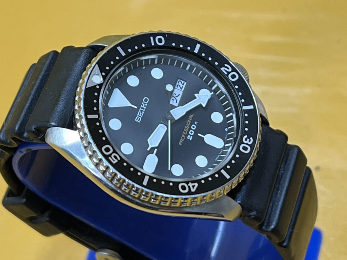 N4590 セイコー SEIKO ダイバーズウォッチ 激レア プロフェッショナル 200Mダイバー 7C43-7010 クォーツ み(セイコー ...