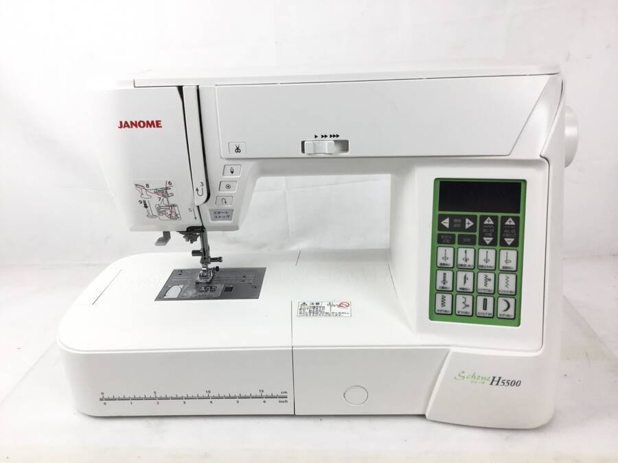 JANOME Schone H5500 MODEL 863 型コンピューターミシン 現状品(ジャノメ)｜売買されたオークション情報、yahoo ...