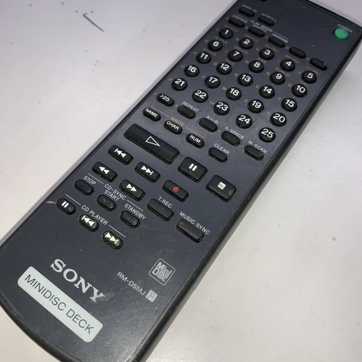W-38-51 ソニー SONY MDS-E11用リモコンRM-D5MJ 069-RMD ジャンク(その他)｜売買されたオークション情報、yahooの商品情報をアーカイブ公開 - オークファン ...