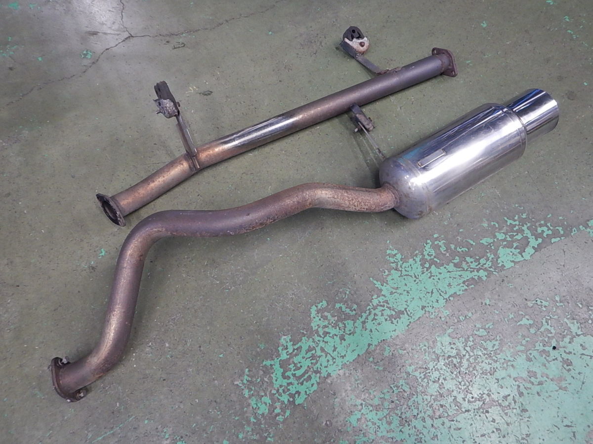 三菱 デリカスペースギア PE8W 4M40 SUXONマフラー MS4001 タイプS センターマフラー付き 個人宅配不可(社外品)｜売買されたオークション情報、yahooの商品情報を ...